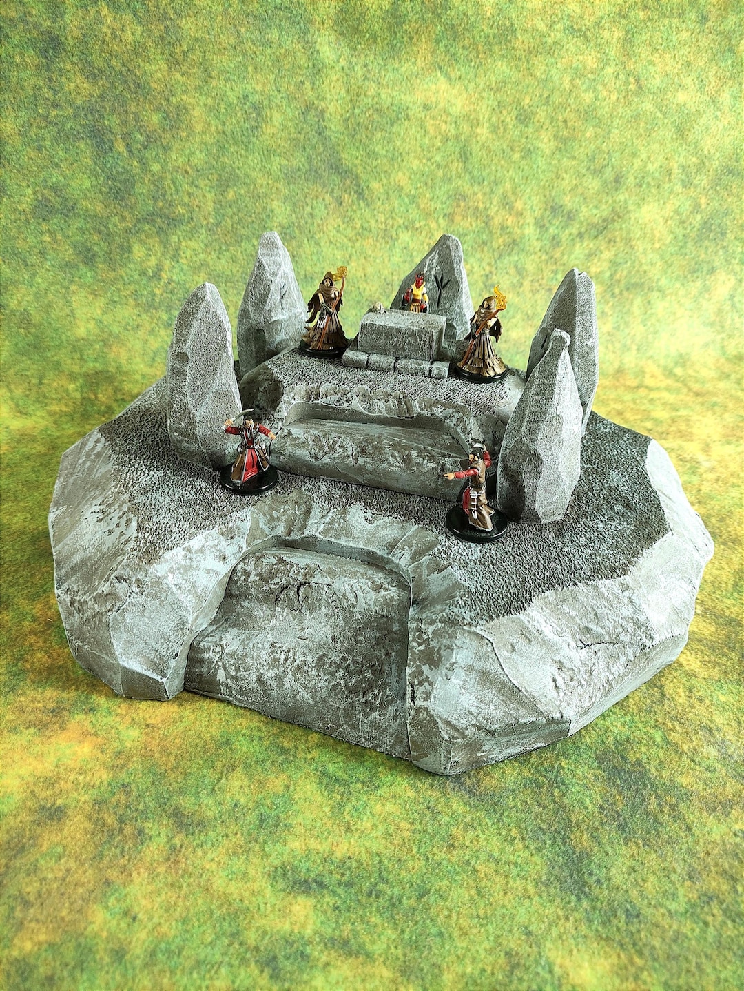 Painted Ritual Site for Dnd | Altar TTRPG | Tabletop Battlemap ...
