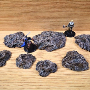Cavern Terrain Stalagmites & Rocks | Dungeons and Dragons Scenery ...