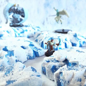 Dungeons and Dragons Snow Hills Scatter Terrain | Wargaming Winter ...