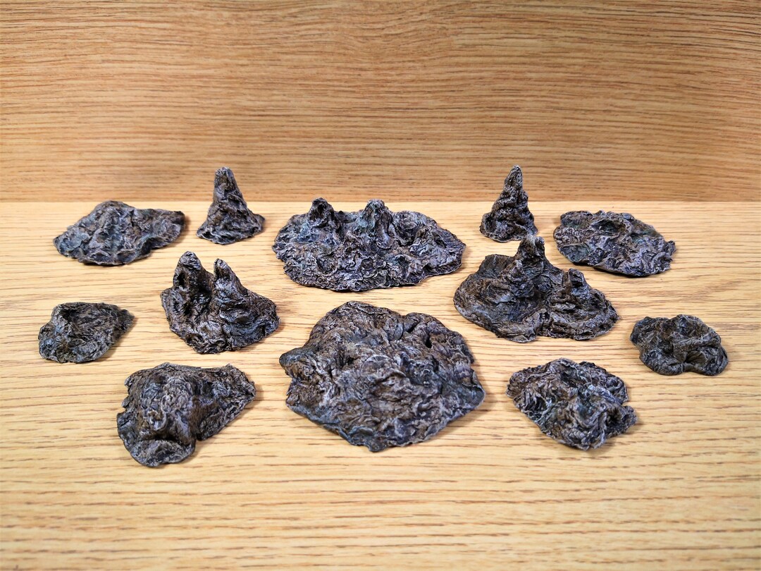 Cavern Terrain Stalagmites & Rocks | Dungeons and Dragons Scenery ...
