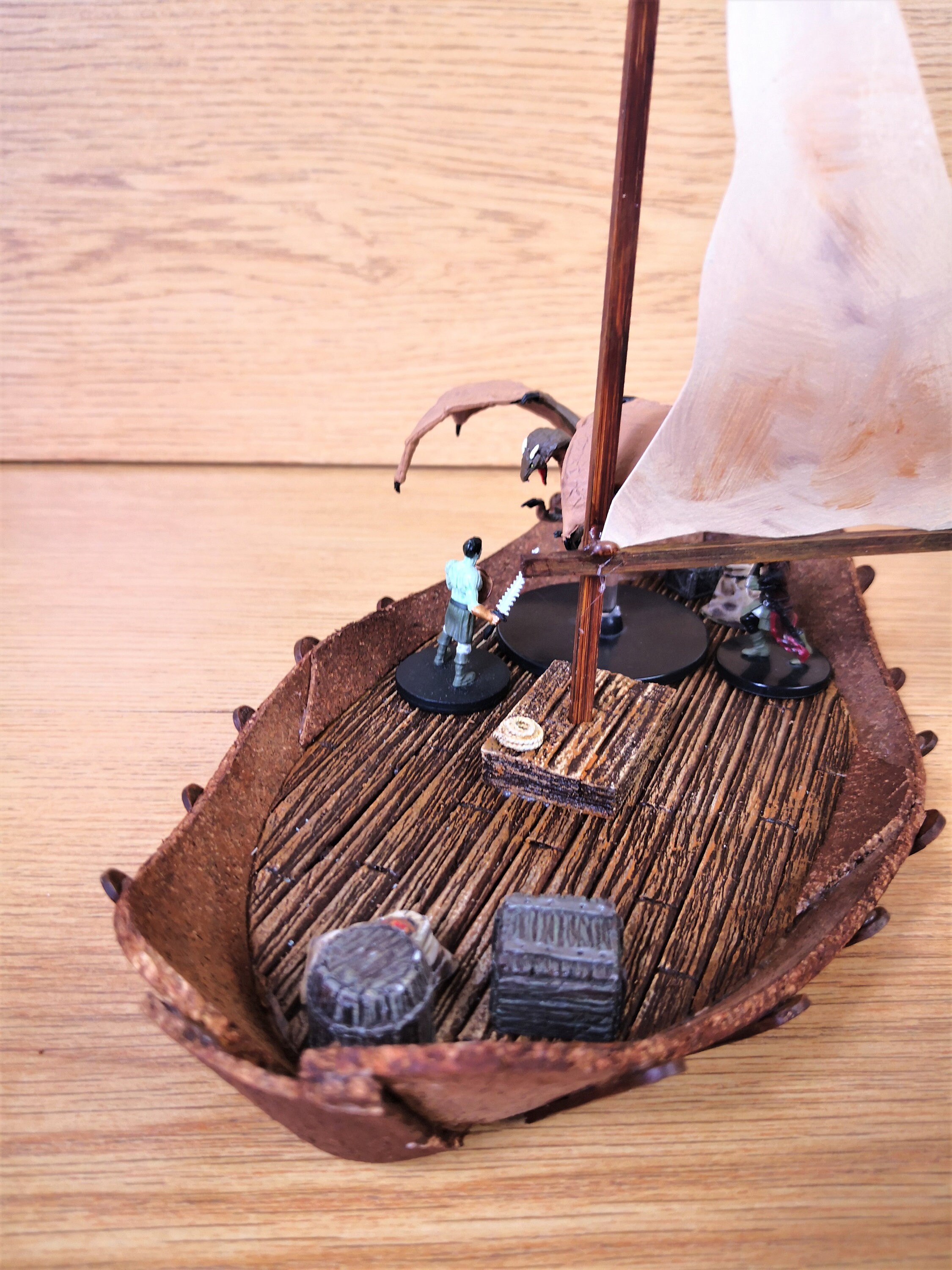 Sailing Boat Miniature for D&D TTRPG Painted Sailboat - Etsy UK