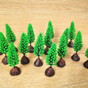 Scatter Terrain Trees for Dnd Assorted Playable Dnd Trees Tabletop ...