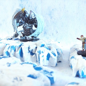 Dungeons and Dragons Snow Hills Scatter Terrain | Wargaming Winter ...