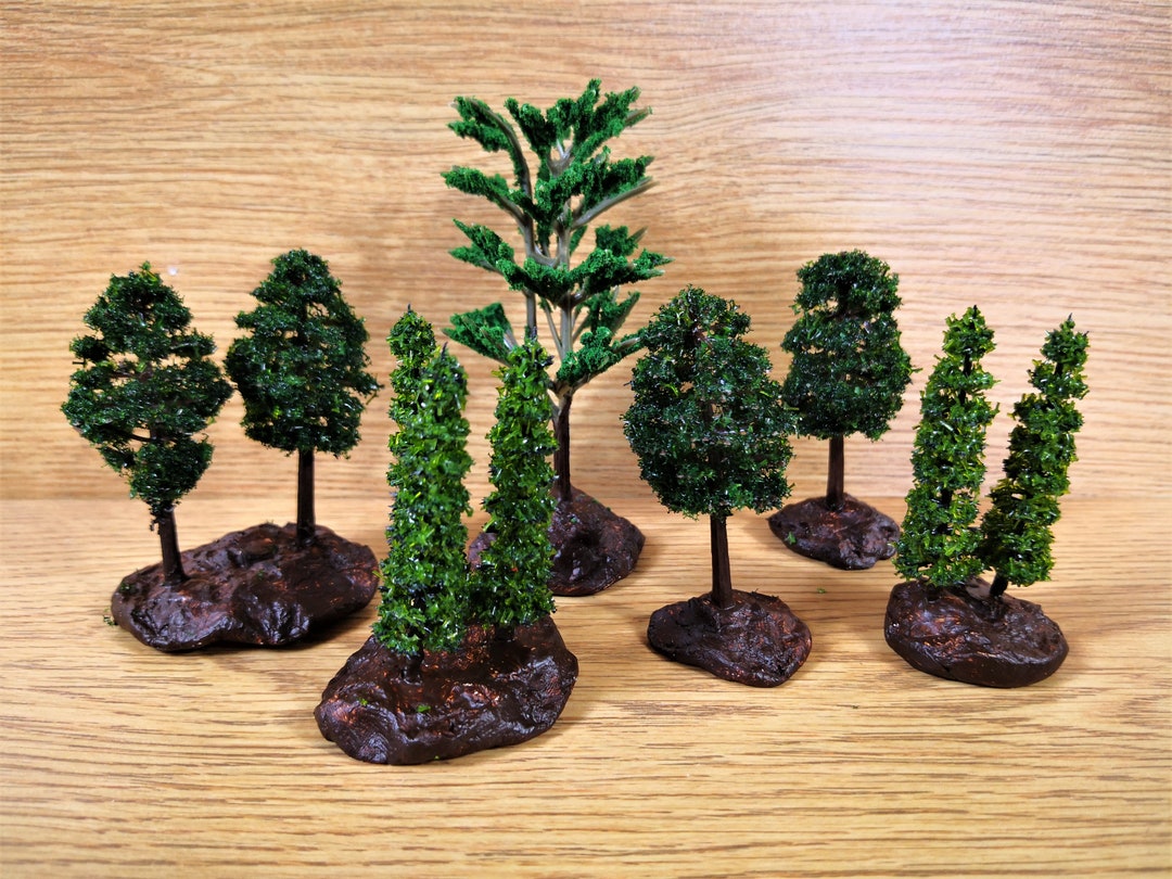 Scatter Terrain Trees for Dnd | Assorted Playable Dnd Trees | Tabletop ...