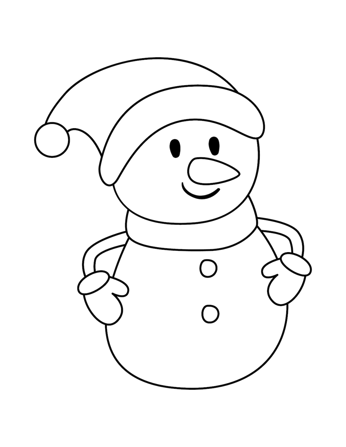 100 Kids Christmas Coloring Pages (santa, Snowman, Reindeer, Elves, and ...
