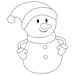 100 Kids Christmas Coloring Pages (santa, Snowman, Reindeer, Elves, and ...