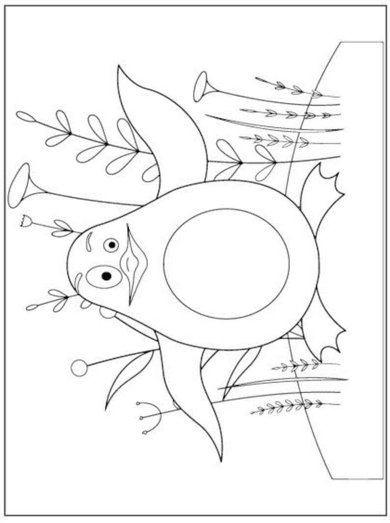 20 Funny Looking Penguins Coloring Pages With a Title Page - Etsy