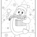 Printable Christmas and Winter Theme Coloring Book 40 Pages (digital ...