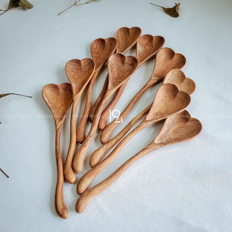 Heart Shaped Spoons - Etsy