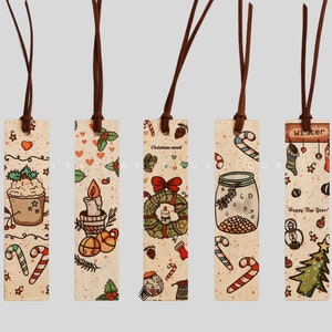 Christmas Wooden Bookmark Personalized Birthday Gift for Book Lover ...