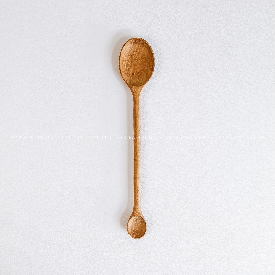 Double-sided Wooden Measuring Spoon: Engraved Teaspoon/tablespoon - Etsy