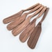 Handmade Walnut Spreader Knives, Wooden Spatulas for Cooking, Baking ...