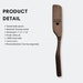 Handmade Walnut Spreader Knives, Wooden Spatulas for Cooking, Baking ...