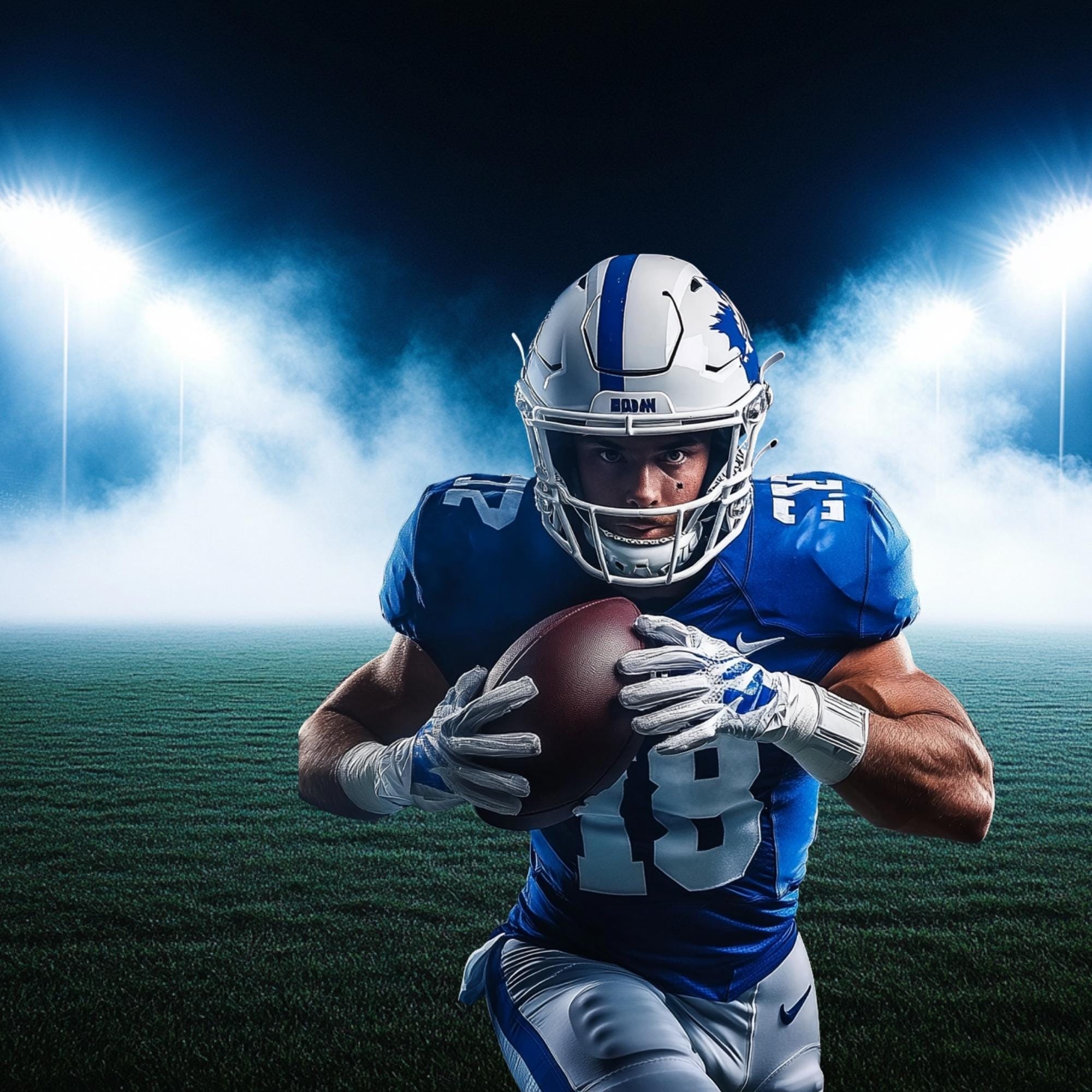 25 Football Backdrops, Professional Sports Backgrounds, Stadium Theme ...