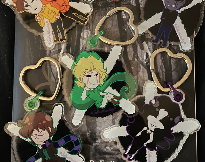 Creepypasta Chibi Acrylic Keychains ⊗ Keyrings ⊗ Charms - Etsy