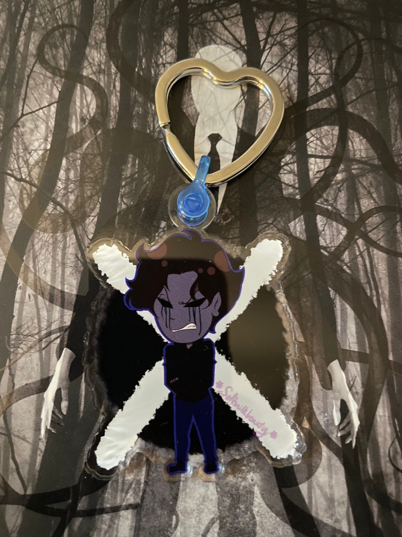 Creepypasta Chibi Acrylic Keychains Keyrings Charms - Etsy