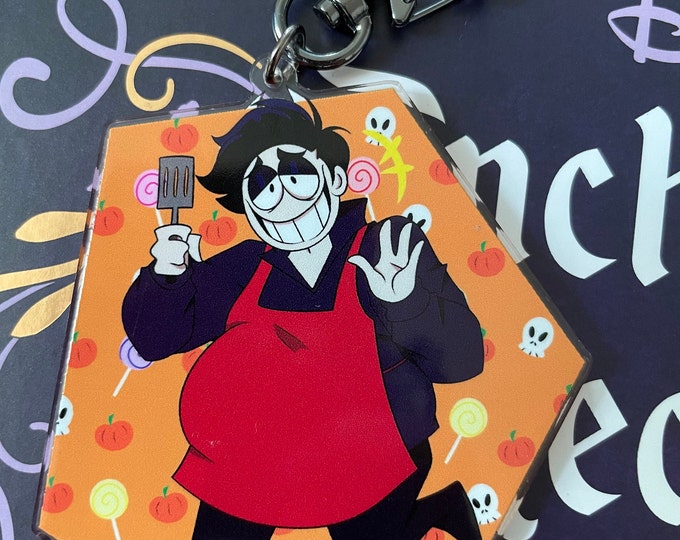Spooky Month Keychains - Acrylic Charms! - Etsy