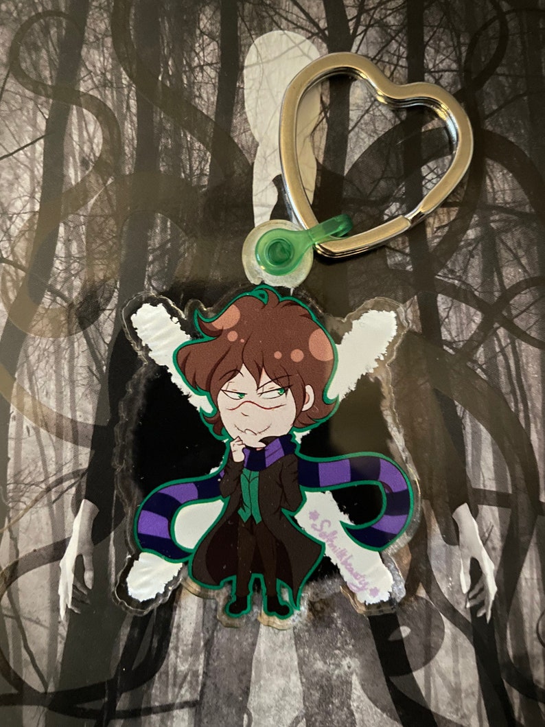 Creepypasta Chibi Acrylic Keychains Keyrings Charms - Etsy