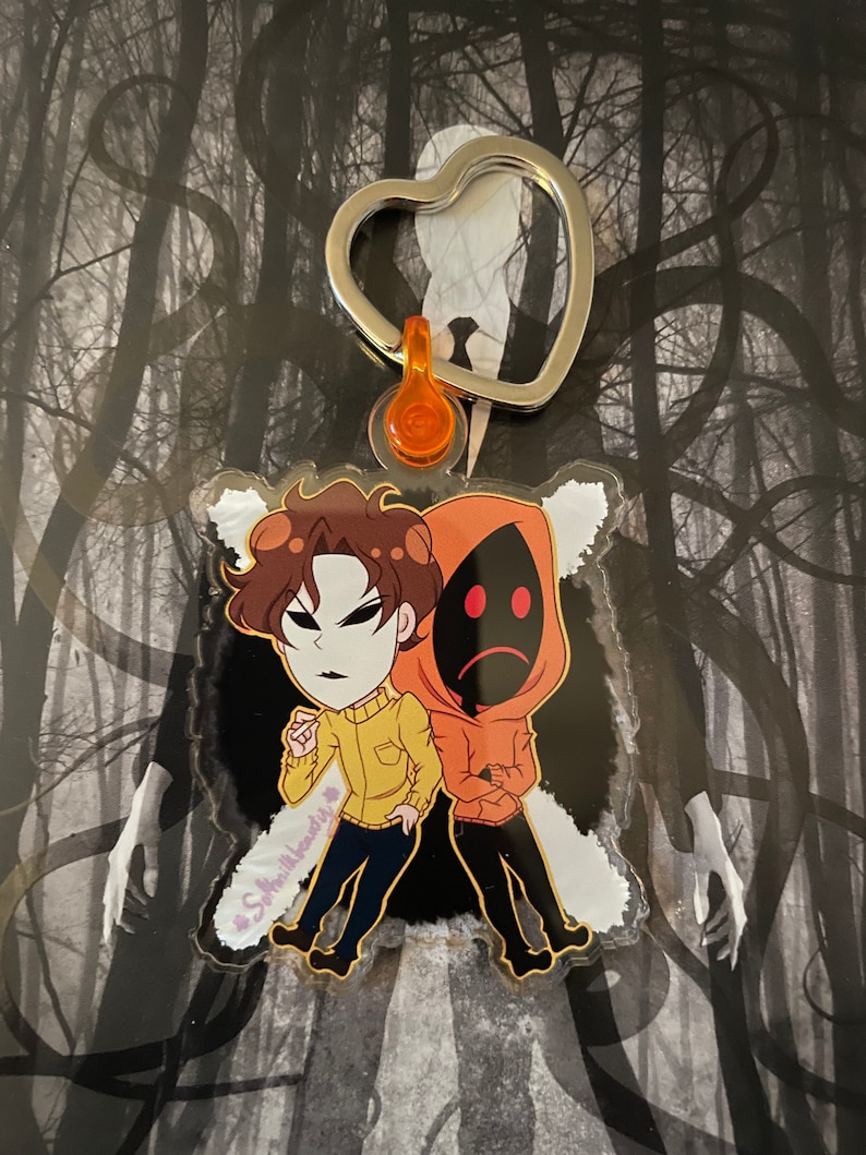 Creepypasta Chibi Acrylic Keychains Keyrings Charms - Etsy