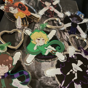 Creepypasta Chibi Acrylic Keychains ⊗ Keyrings ⊗ Charms - Etsy