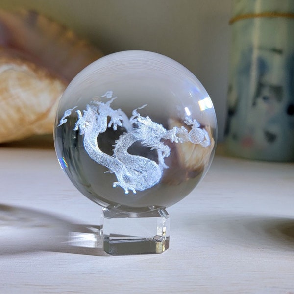 Glass Dragon Ball - Etsy