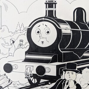 Original Thomas the Tank Engine Comic Page by Timothy Marwood - Issue ...