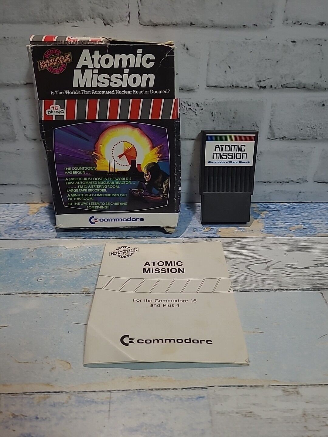 Atomic Mission Scott Adams Adventure Commodore C16 Plus/4 - Etsy