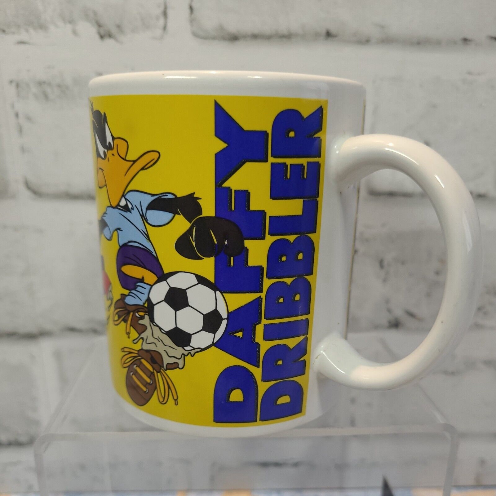 Vintage 1998 Warner Bros Daffy Duck Coffee Mug Daffy Dribbler - Etsy