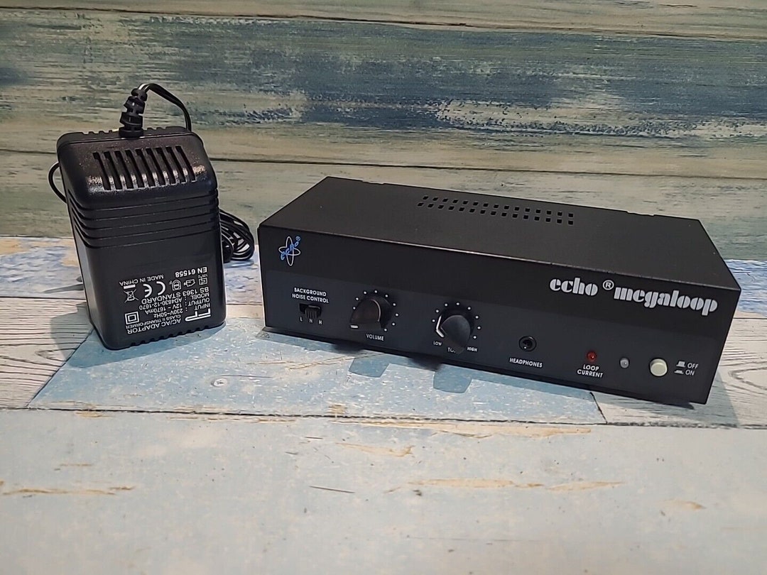 Echo Megaloop Amplifier System for TV DVD Hifi for Hearing Aid With ...