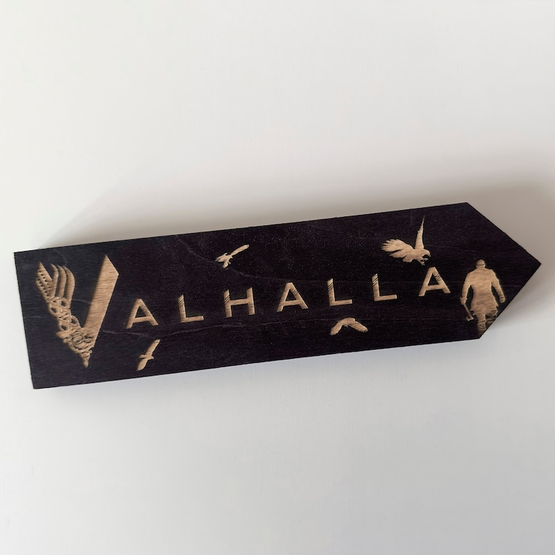 Vikings Wood Sign - Etsy