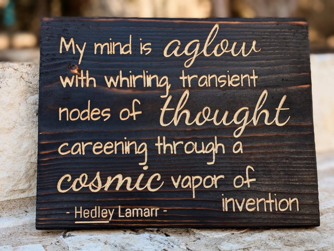 Handmade Torched Wood Rustic Sign, Blazing Saddles Quote, Hedley Lamarr ...