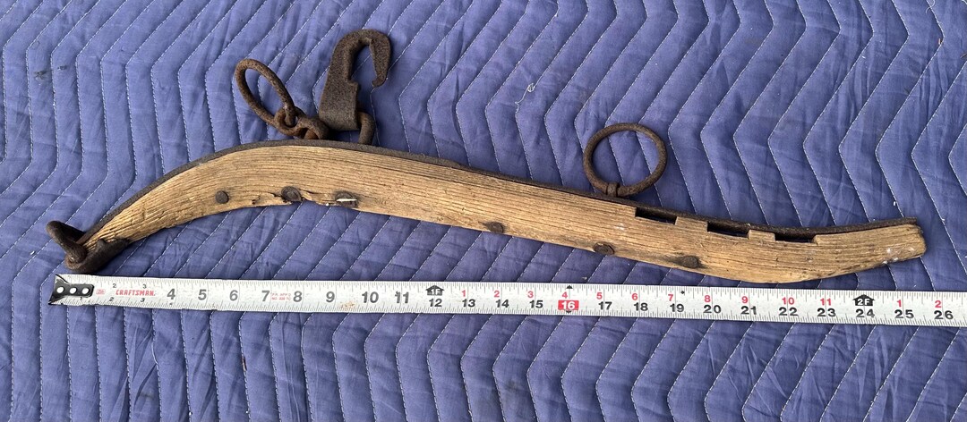 Vintage Horse Yoke Farm Decor Wall Farmhouse Antique Wooden Metal - Etsy