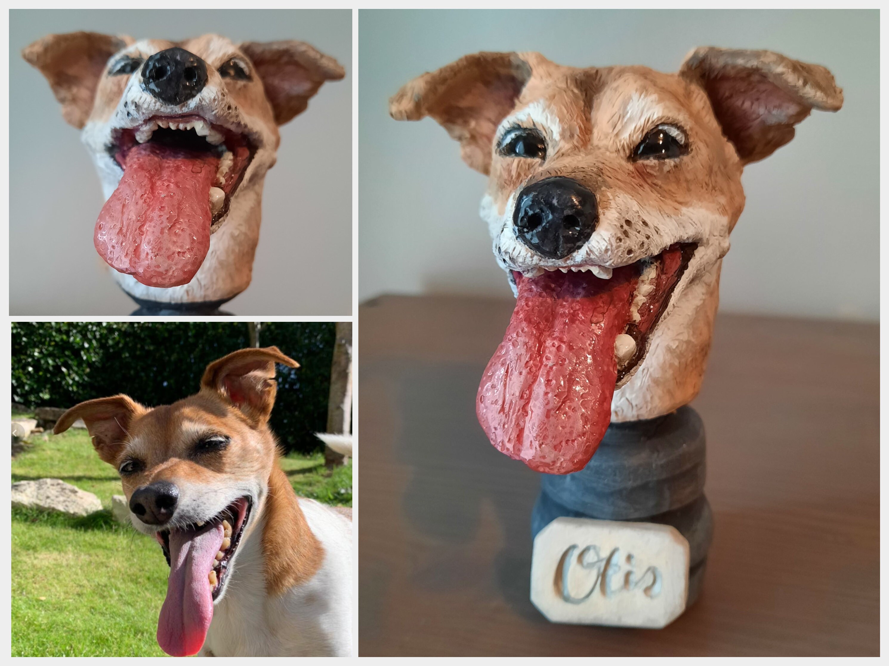 CUSTOM Pet Bust, Handmade Pet Sculpture, ANY Animal, Pet Memorial - Etsy UK