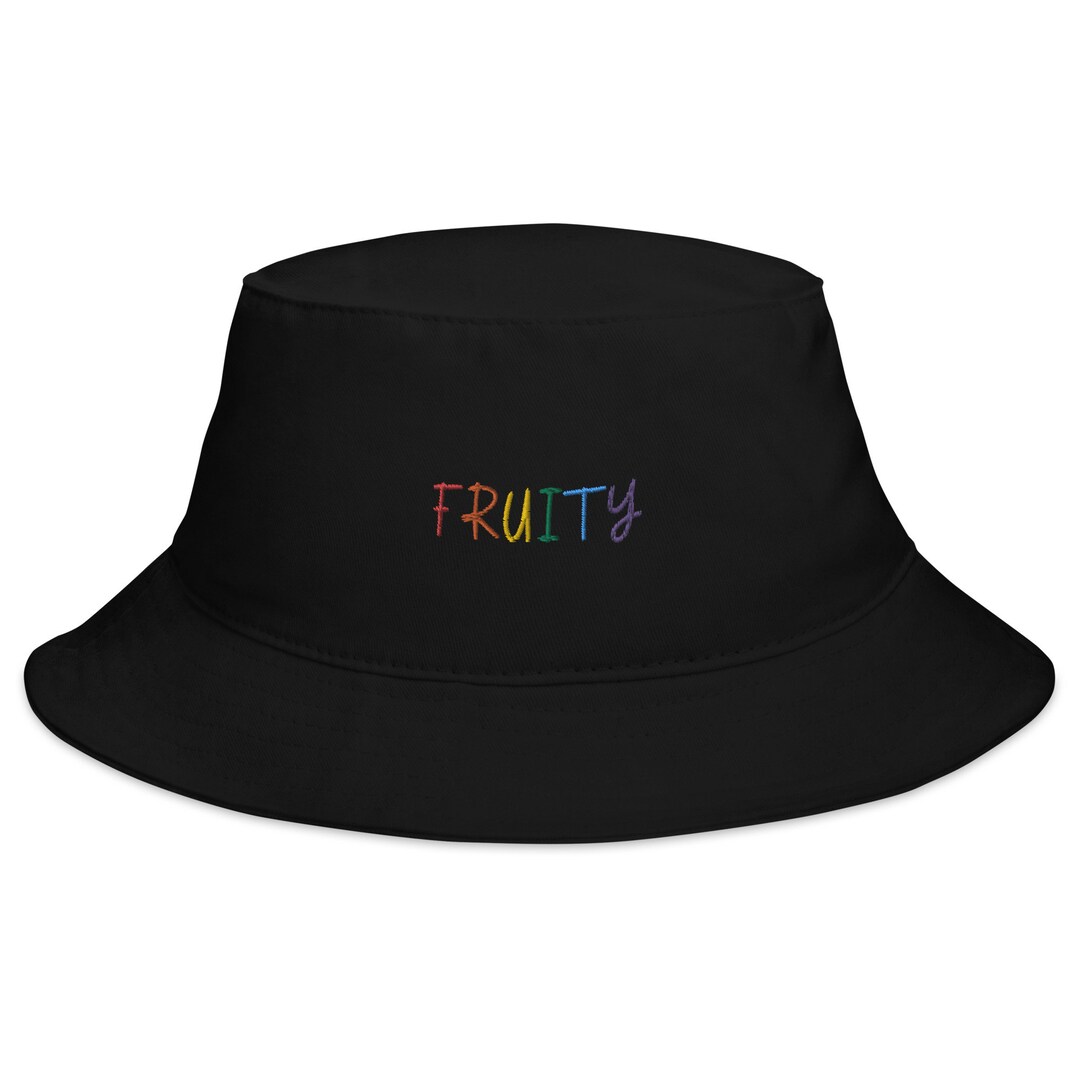 Fruity LGBTQ Bucket Hat Pride Bucket Hat Queer Bucket Hat - Etsy