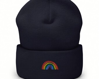 Bear Pride Hat LGBTQ Pride Flag LGBT Gay Pride Slouchy Beanie Gay Pride ...