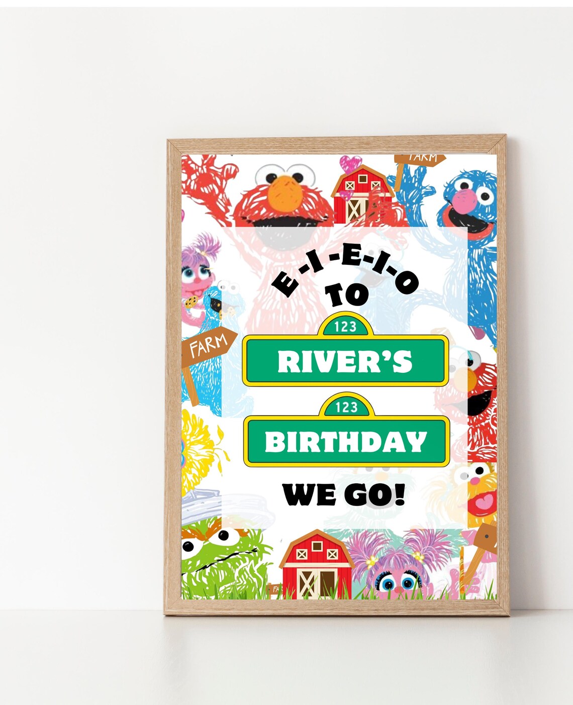 Customizable Sesame Street Welcome Banner – Party Welcome Sign - Etsy