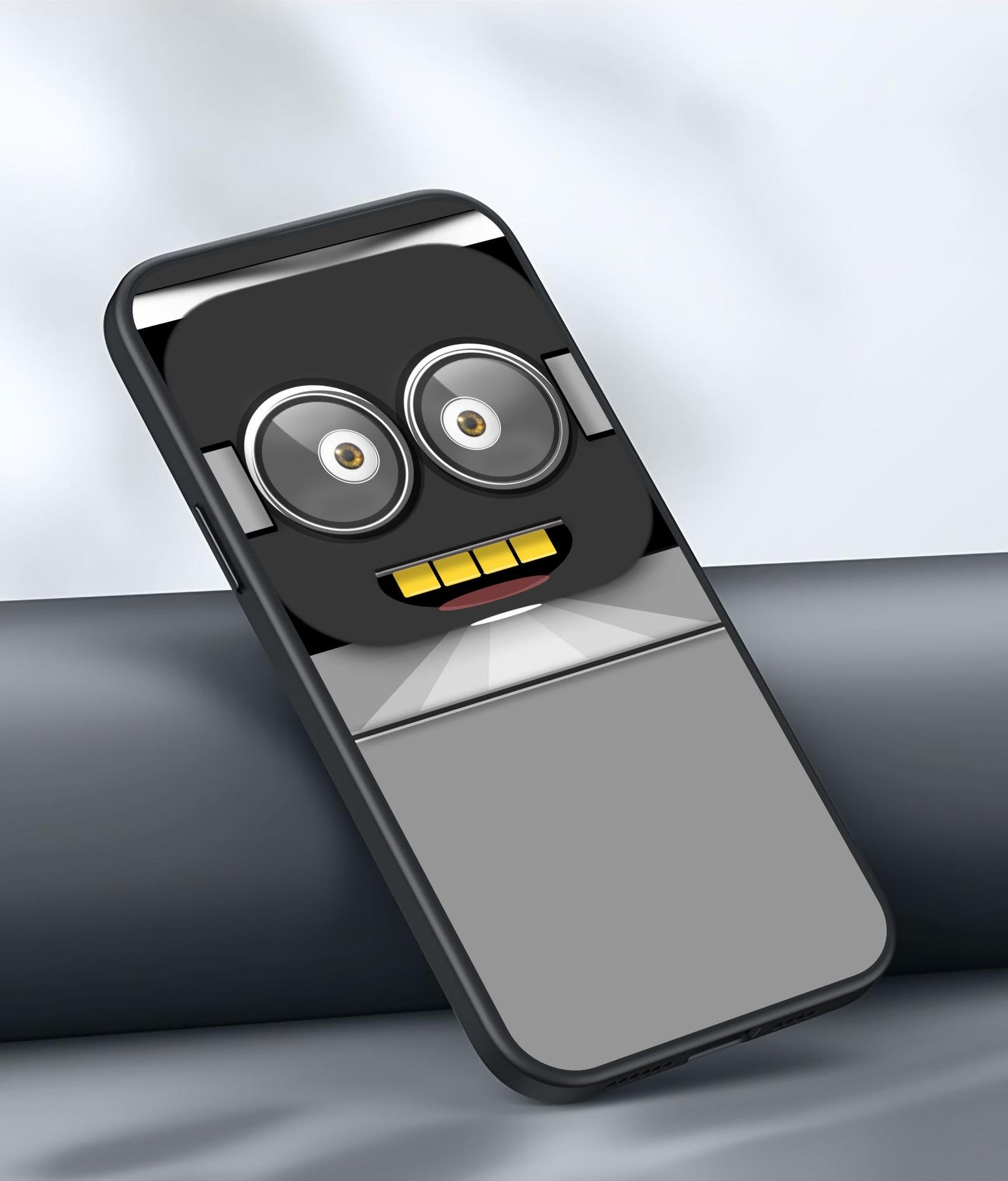 Funny Cartoon iPhone Wallpaper Set: Handcrafted Minimalist Backgrounds ...