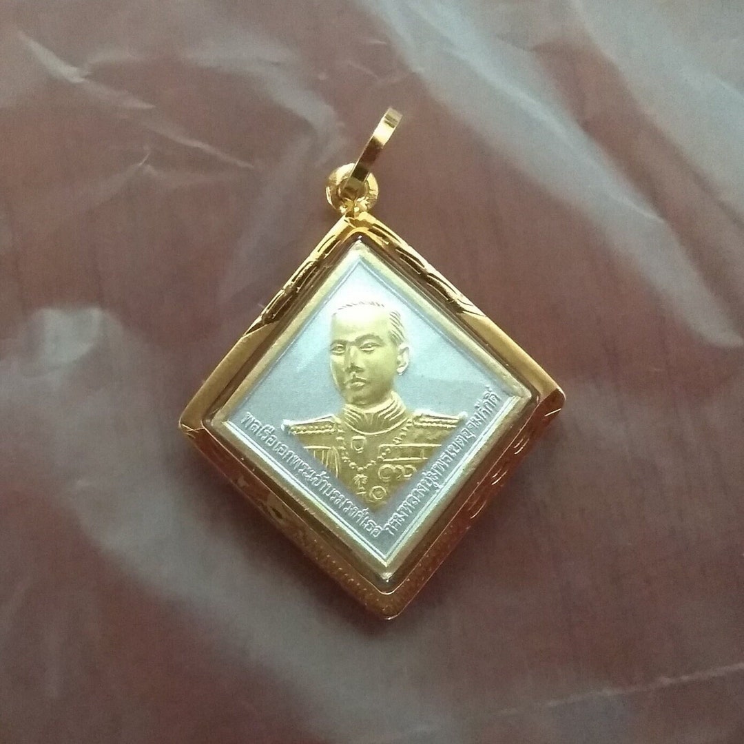 High Quality Real 18k Gold Prince abhakara Blessed for Luck Happy ...