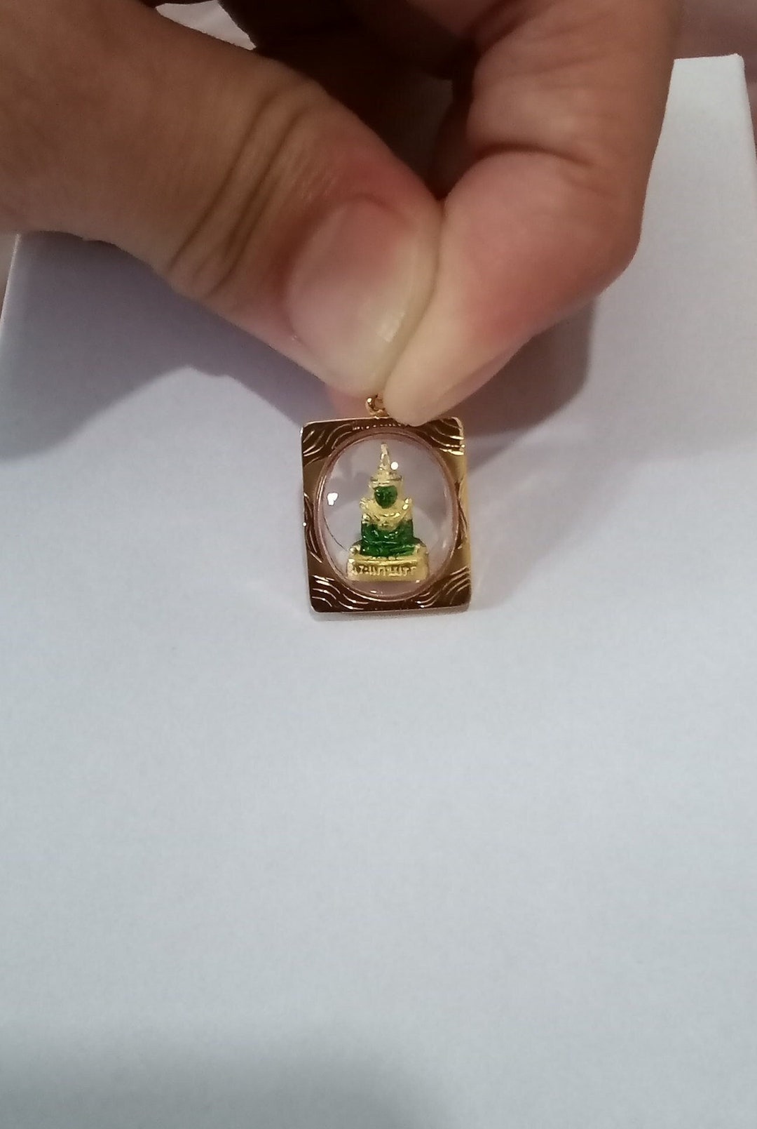 High Quality Real 18k Gold Small Buddha Mini Buddha Tiny Buddha Charm ...