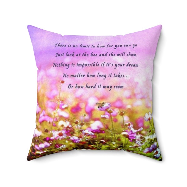 Inspirational Pillow - Etsy