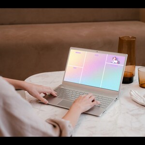 Unicorn Desktop Organizer | Desktop Wallpaper Rainbow Design ...