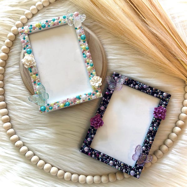 Rhinestone Frames - Etsy