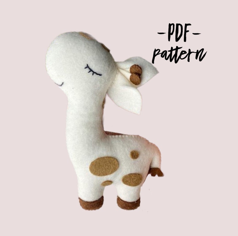 Safari Animals Felt Pattern PDF/PDF Felt Pattern - Etsy