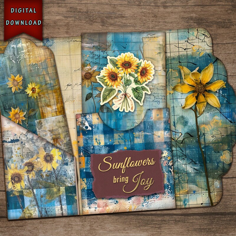 Rustic Sunflower - Etsy
