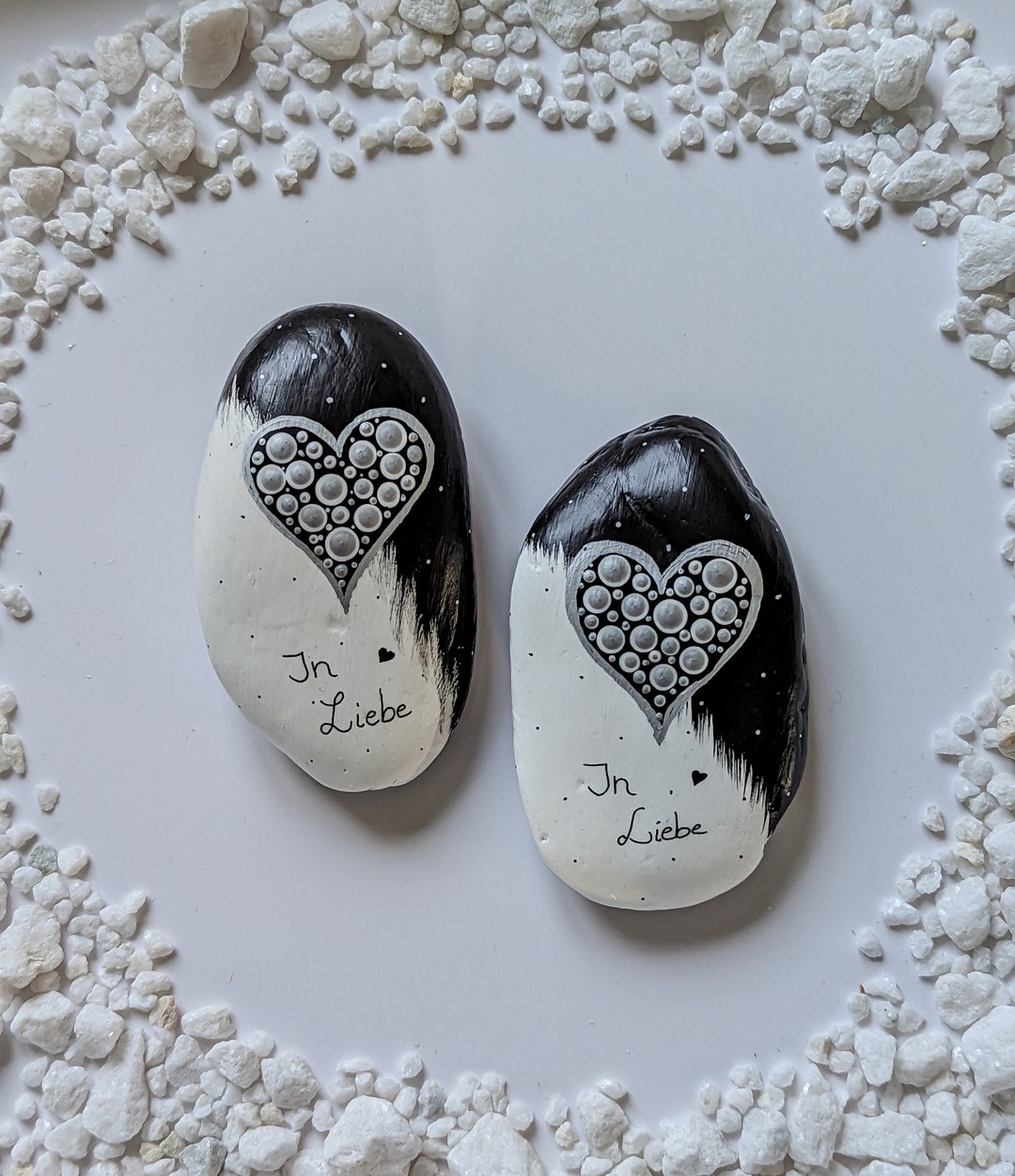 Mourning Stone Memorial Stone small Pebbles - Etsy