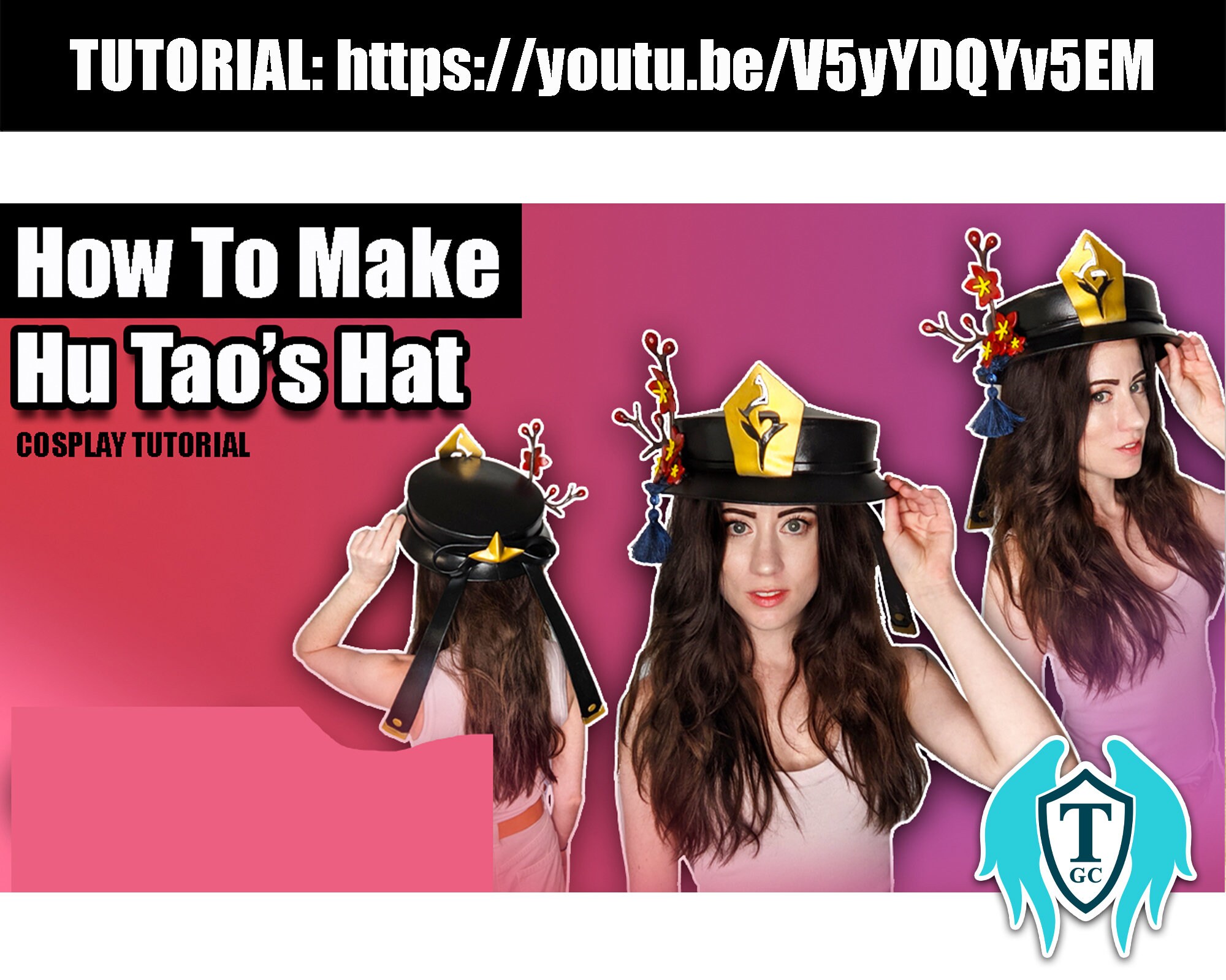 Hu Tao's Hat From Genshin Impact Pattern Download - Etsy UK