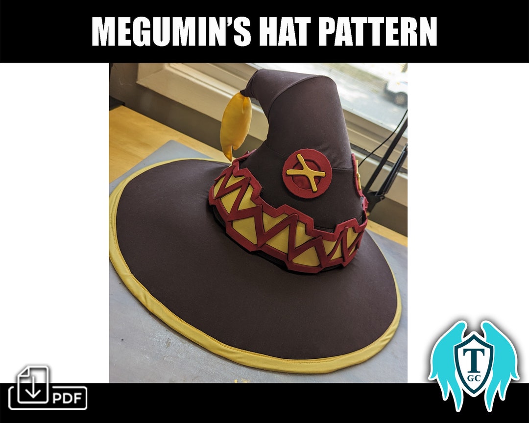 Megumin's Hat From Konosuba Pattern Download - Etsy