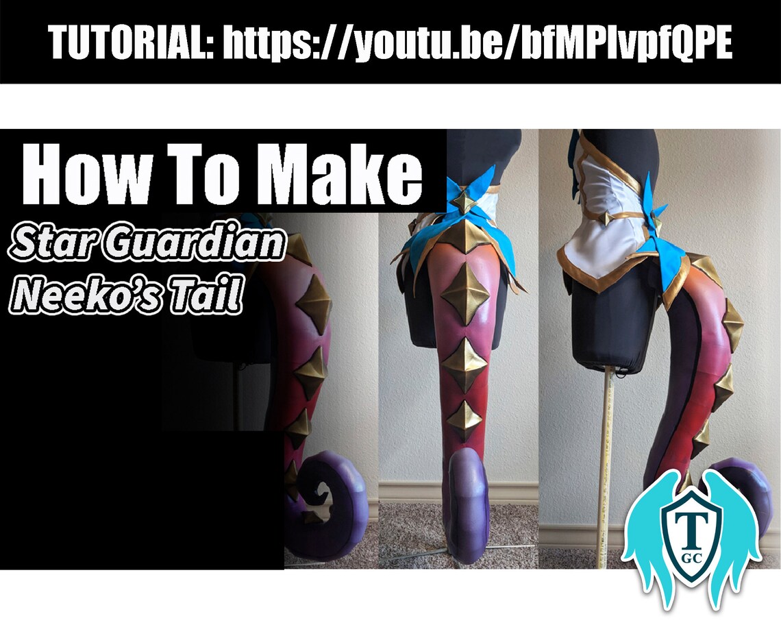 Star Guardian Neeko's Tail From League of Legends Pattern - Etsy