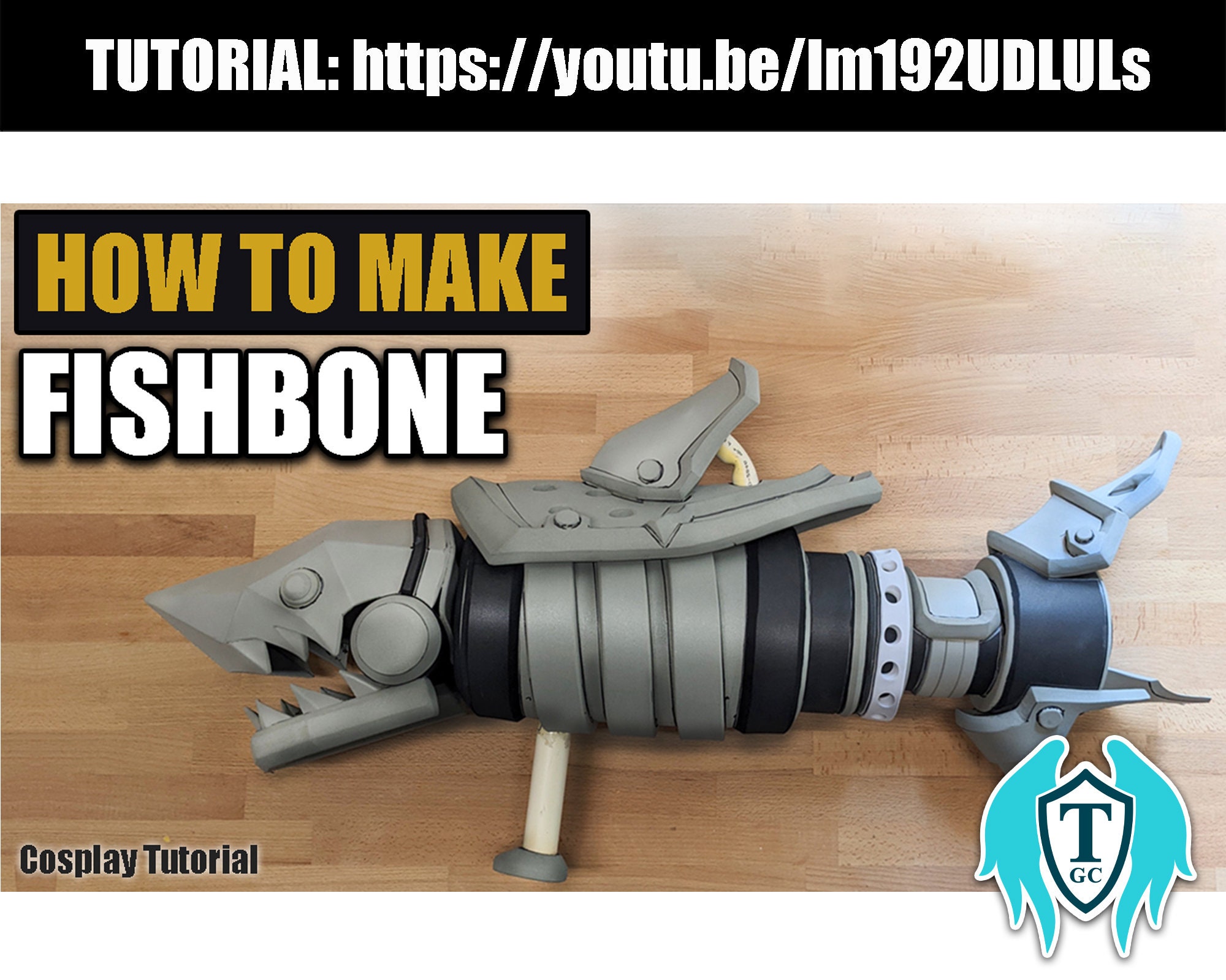 Arcane Jinx's Rocket Launcher fishbones Blueprint Download - Etsy