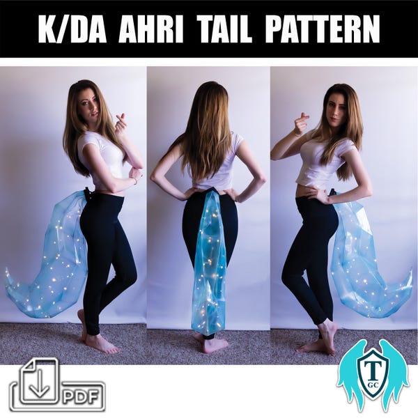 Star Guardian Neeko's Tail From League of Legends Pattern Download - Etsy